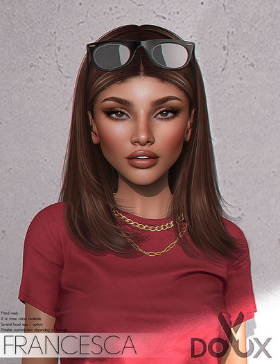 Second Life Marketplace Doux Francesca Hairstyle [demo]